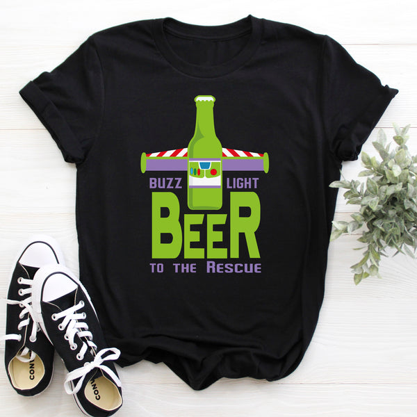 Buzz Light Beer T-Shirt – Flop The World Pop